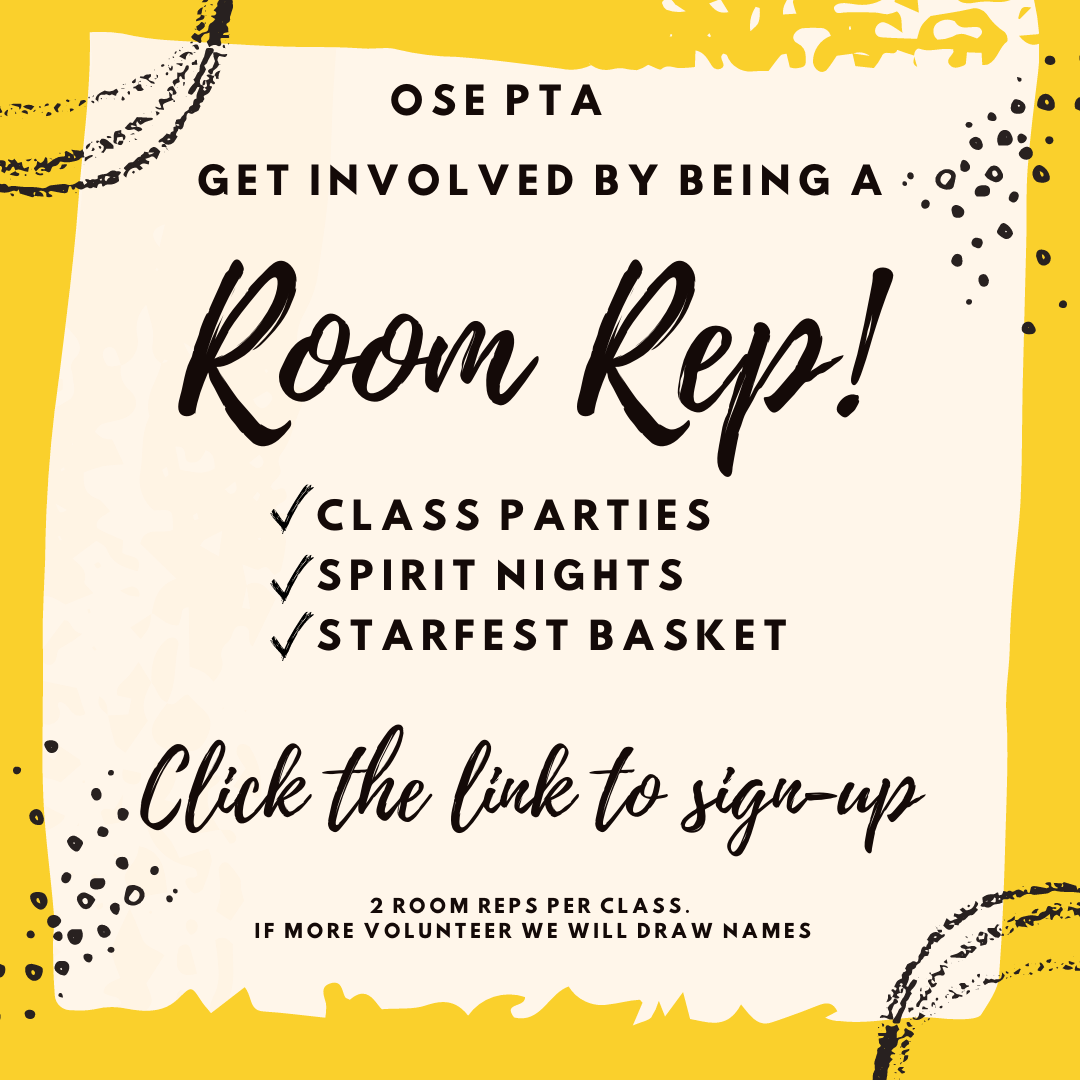 Room Reps – Old Settlers Elementary PTA